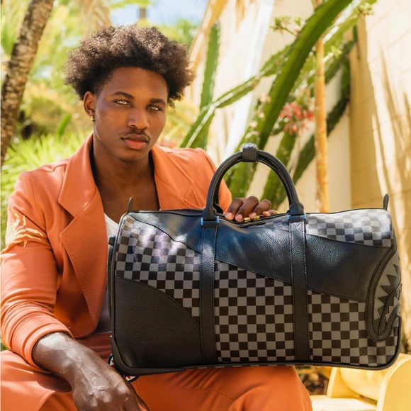 Sprayground | Bags | Sprayground Raceway Shadow Phantom Duffle Wheely ...